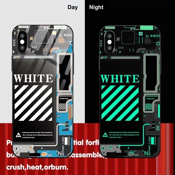 Accessories | Glowing Off White Case For Iphone 11 Pro | Poshmark